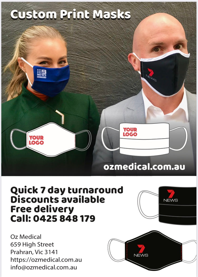 Custom Printed Face Masks with Company Logos – tagged "Australian made ...
